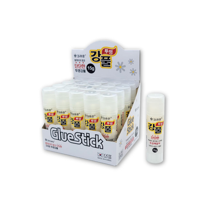 투명강풀 15g > 제품소개 | (주)크라운볼펜